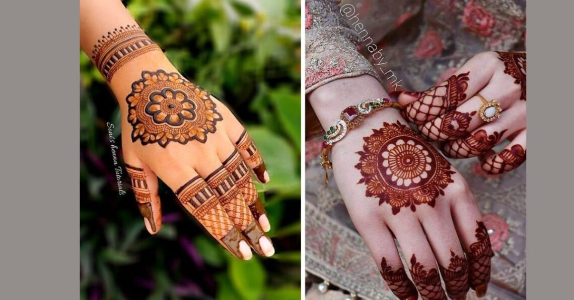 Mehndi Designs 2025 New Style Simple, Easy Front Hand