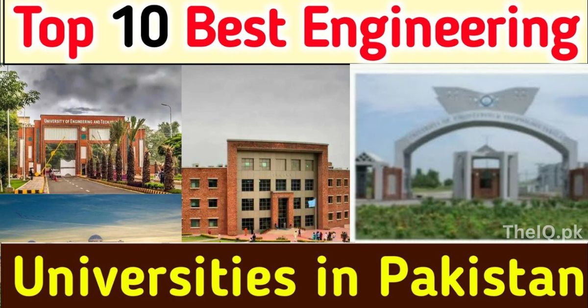 Top 10 Universities For Engineering In Pakistan 2023 | Institution Rankings