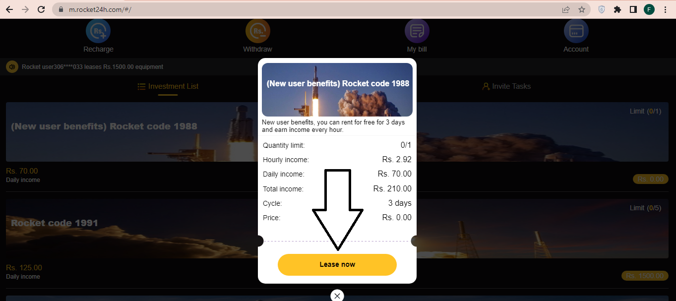 Rocket 24H New Online Earning App In 2025 | Withdraw Easypaisa