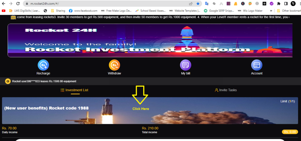 Rocket 24H New Online Earning App In 2025 | Withdraw Easypaisa