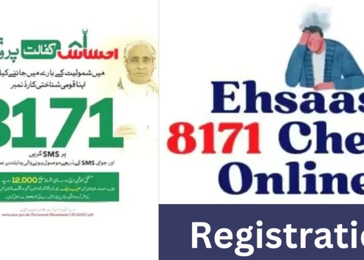 BISP 8171 Online Registration Check By CNIC | Ehsaas Program