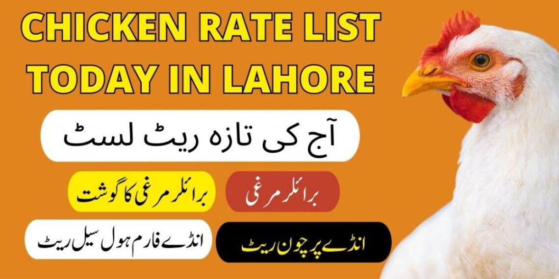 Chicken Rate Today In Lahore 31 August 2025 Check List