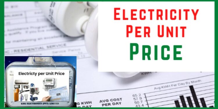 Electricity 1 Unit Price In Pakistan Today 2025