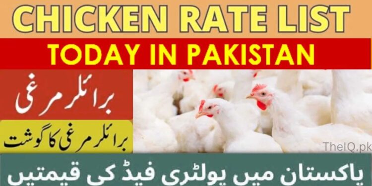 1kg Chicken Rate In Pakistan Today List 31 August 2025