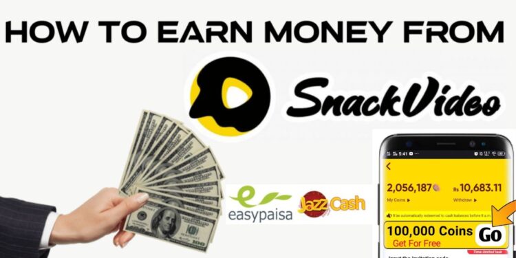 Earn Money From Snack Video App - Simple Tips For Fast Profit