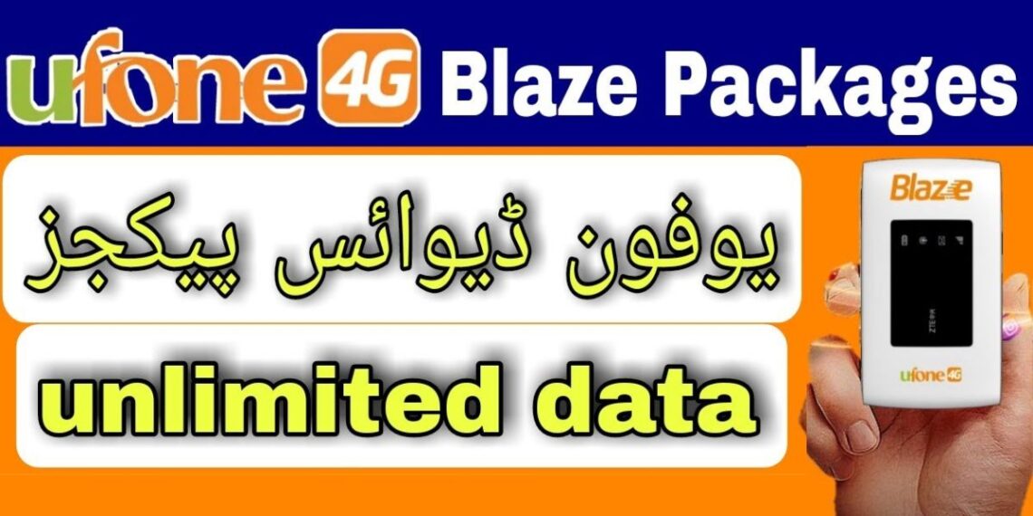 Ufone Blaze Device Price And Packages Code - New Offers