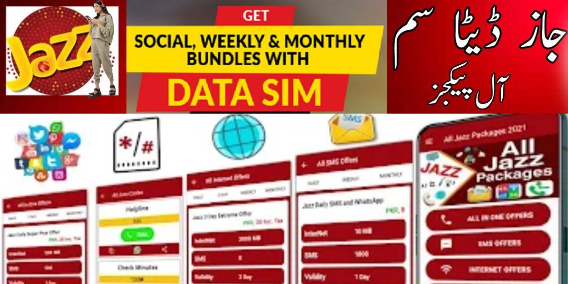 Jazz Data Sim Packages List 2025 | Freedom 100GB Jazz