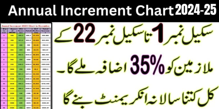 Annual Increment Chart In December 2024-25 (Updated)