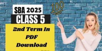 SBA 2025 School Based Assessment | Grade 5 All Subjects PDF