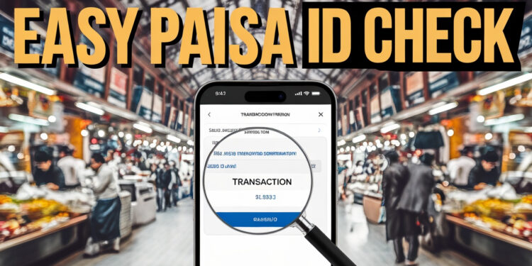 Easypaisa Transaction ID Check Online - Fast & Free!