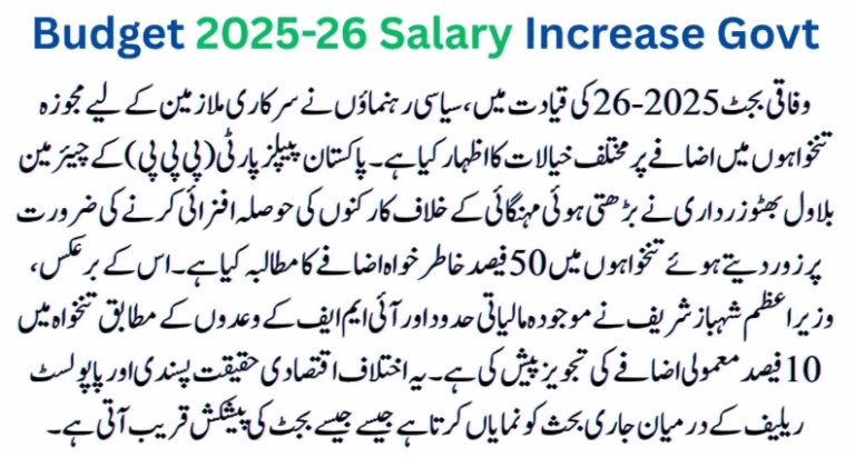 Budget 2025-26 Govt Employees Salary Increase [Good News]